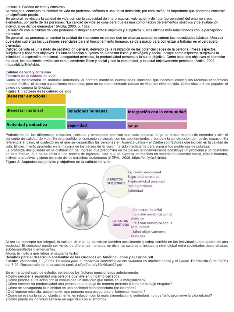 Calidad De Vida Y Consumo En América Latina Pdf Contaminación