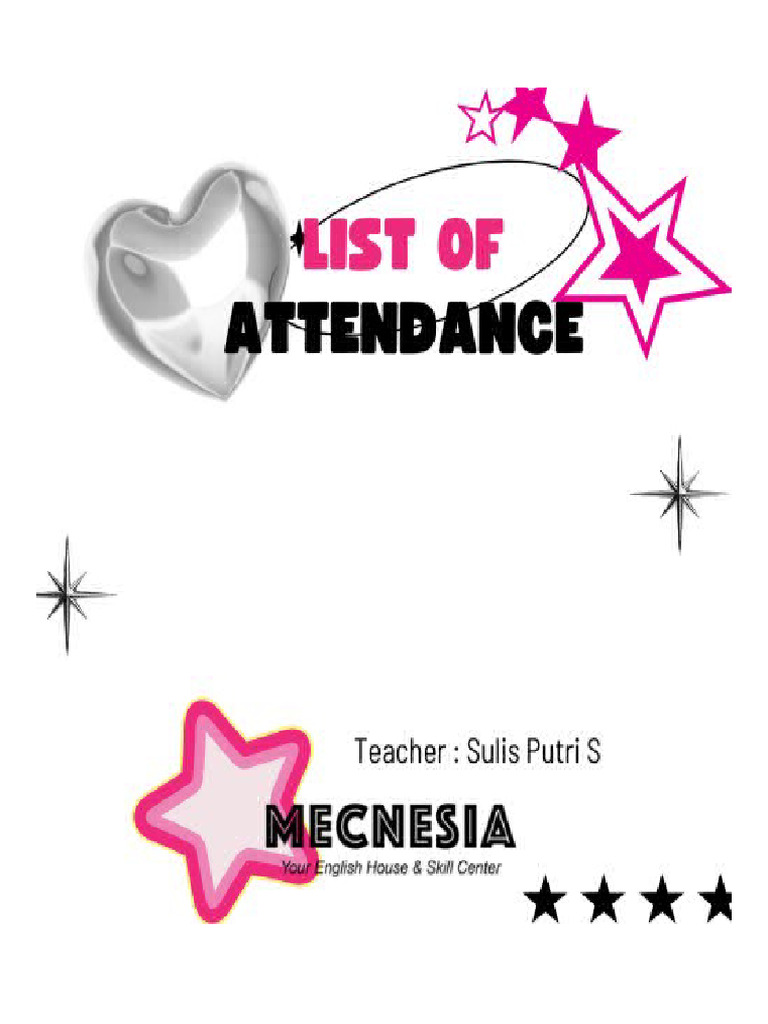 list of atendance | PDF