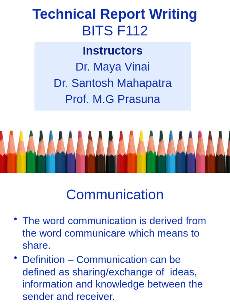 Basics of Communication | PDF | Communication | Cognition