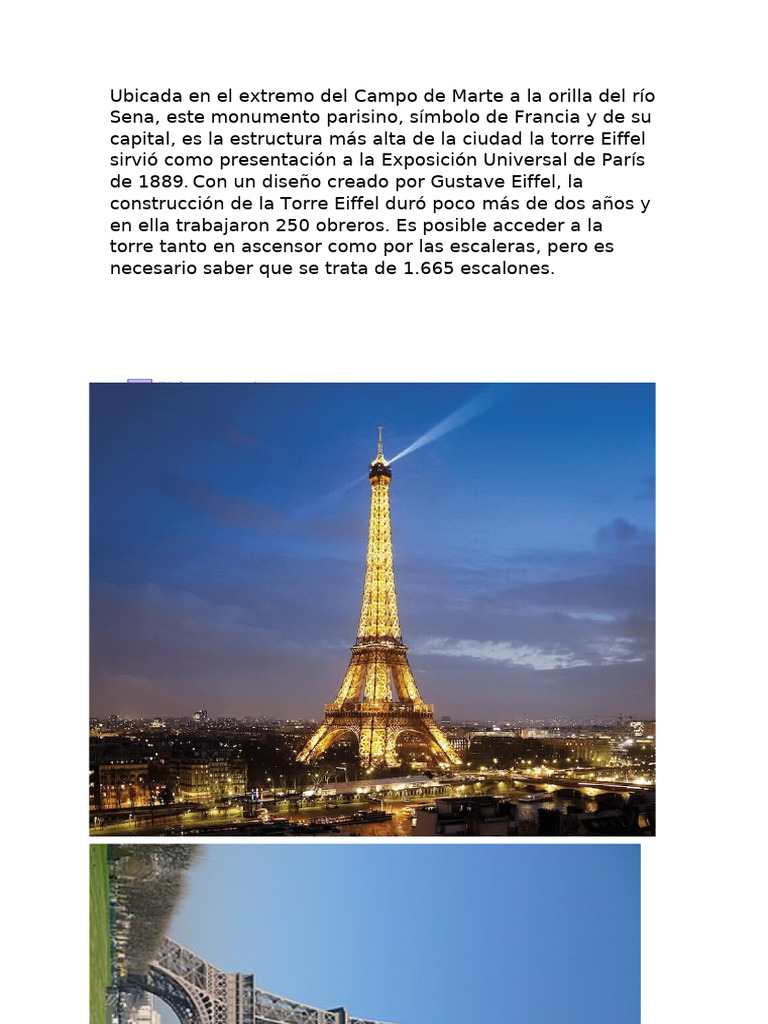 Torre Eiffel | PDF
