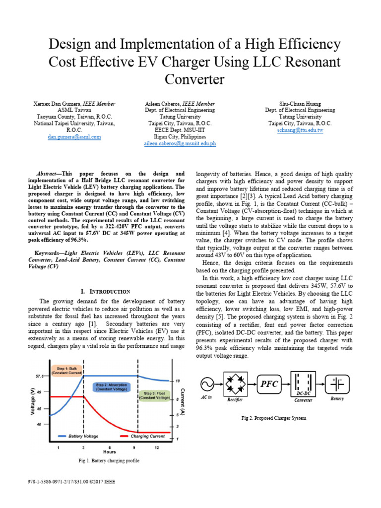 Design_and_Implementation_of_a_High_Efficiency_Cost_Effective_EV_Charger_Using_LLC_Resonant ...