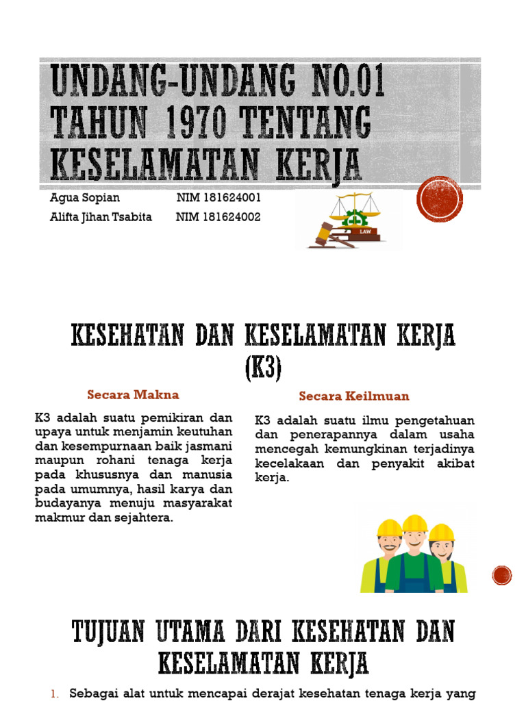 Panduan Lengkap UU K3 di Indonesia | PDF