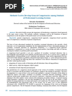 Key Competencies for Senior Cycle Students | PDF | Knowledge | Thought