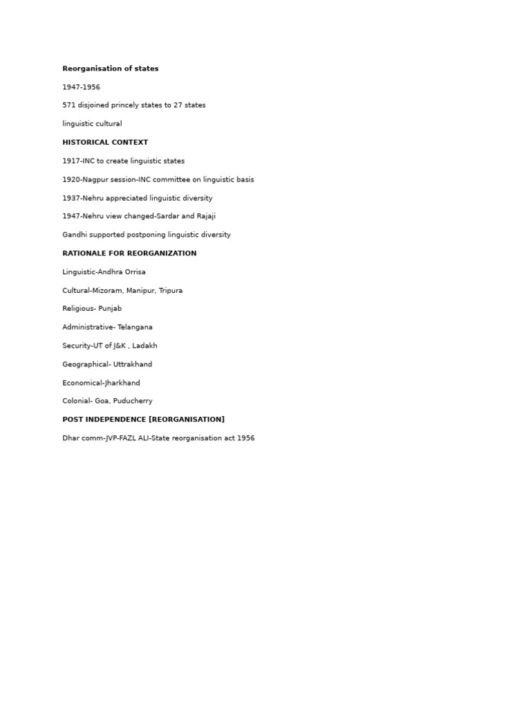 Reorganization | PDF