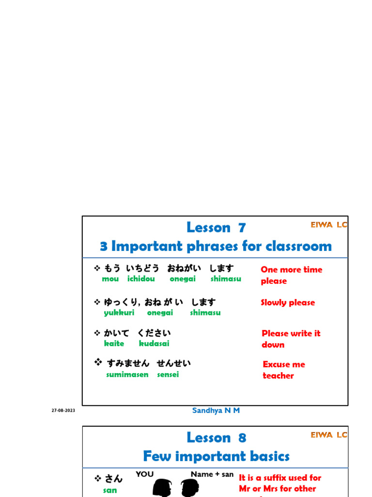 Japanese_Notes_2 | PDF | Sociolinguistics | Vocabulary
