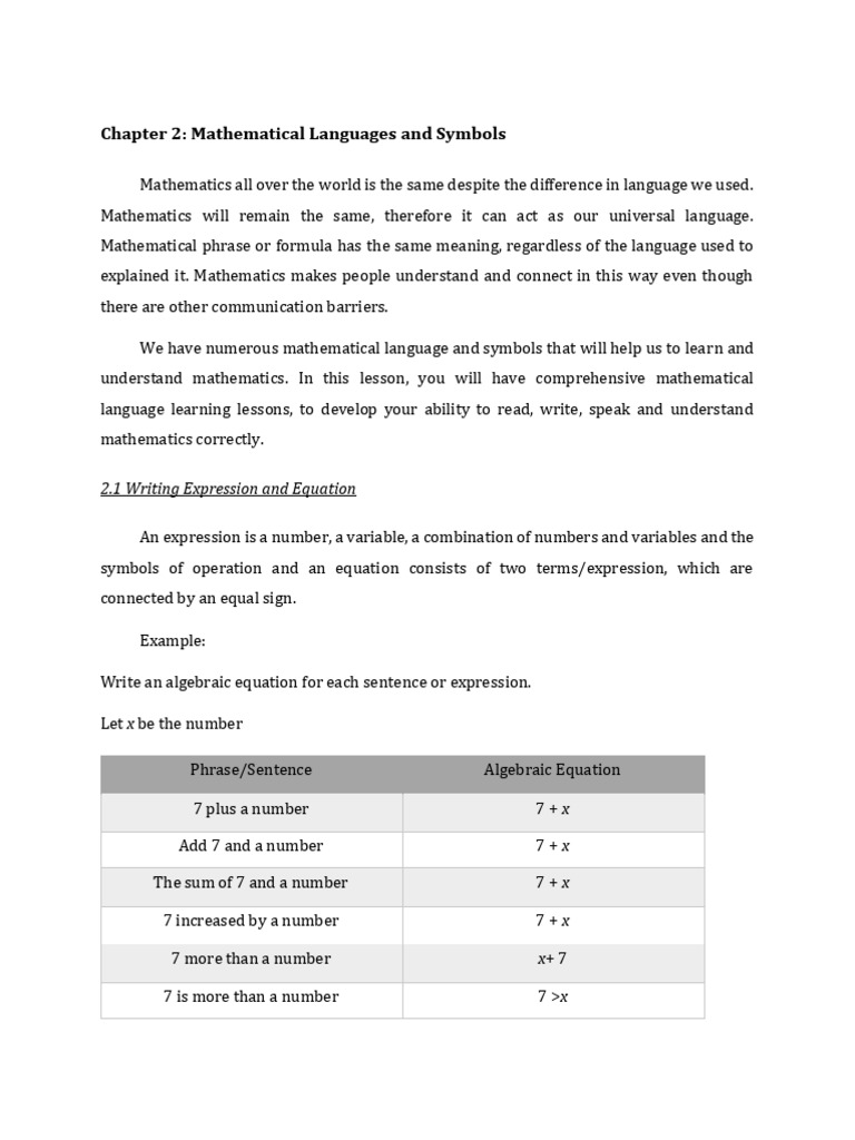Chapter 2_ GE4 – Mathematics in Modern World | PDF | Equations | Mathematics
