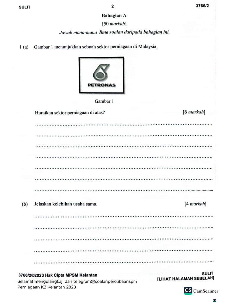 Perniagaan K2 Kelantan 2023 | PDF