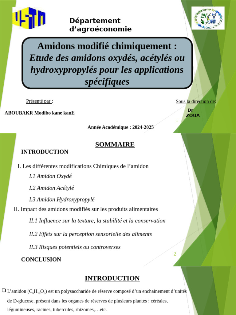 Chimie, Biochimie Alimentaire | PDF | Amidon | Nourritures