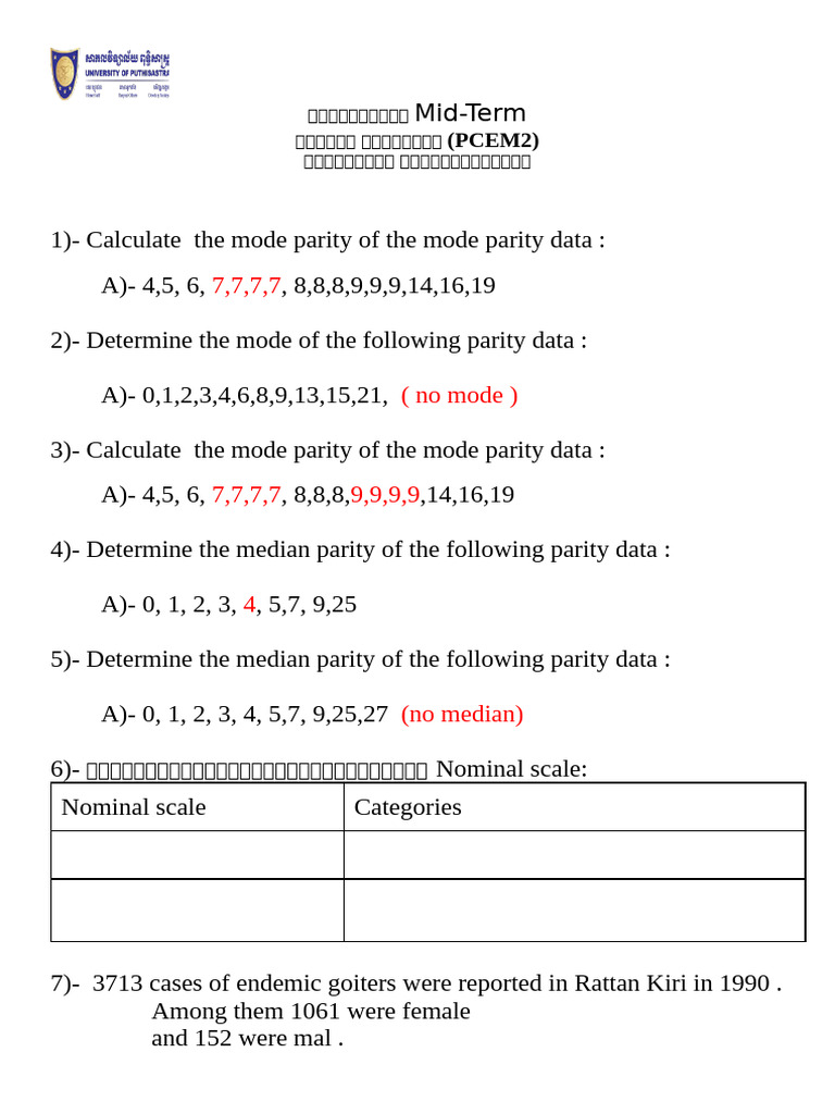 For Midterms | PDF