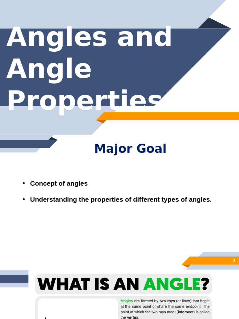 Angle and Angle Properties | PDF | Triangle | Elementary Mathematics