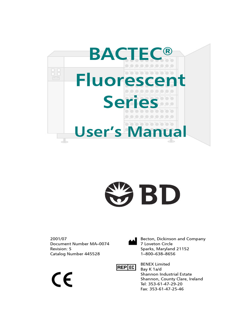 Bactec 9000 User Manual | PDF | Menu (Computing) | Barcode
