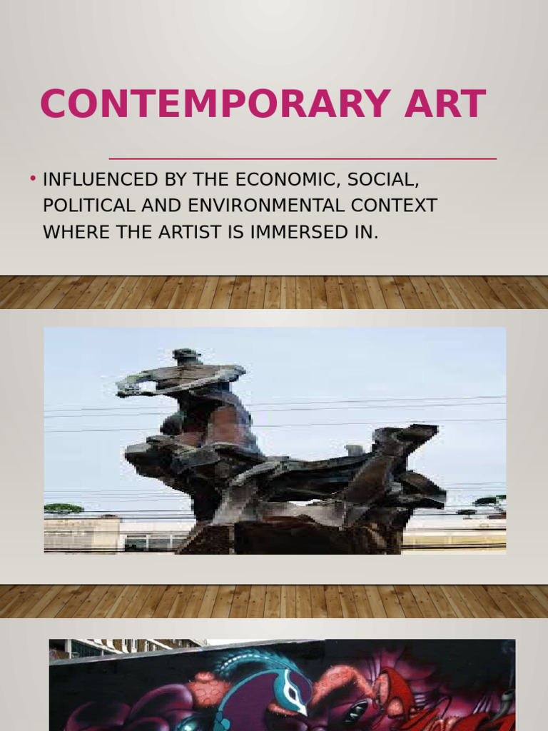 Contemporary art module 2 [Autosaved] | PDF | The Arts | Paintings