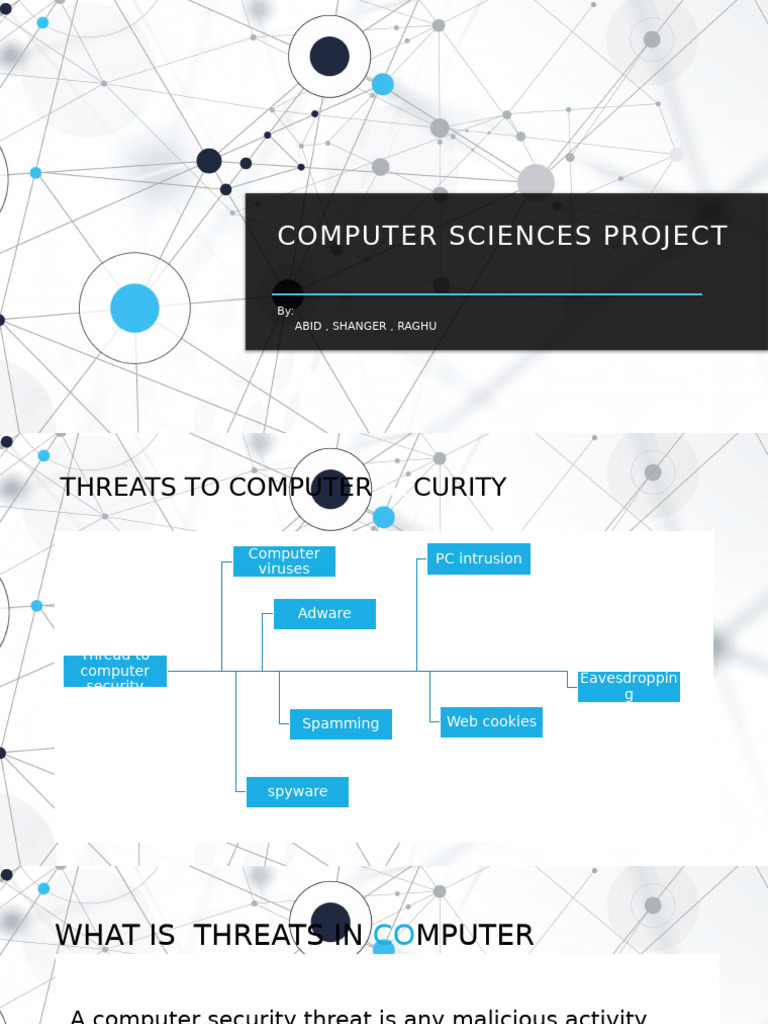 Computer Sciences Project | PDF | Malware | Spyware