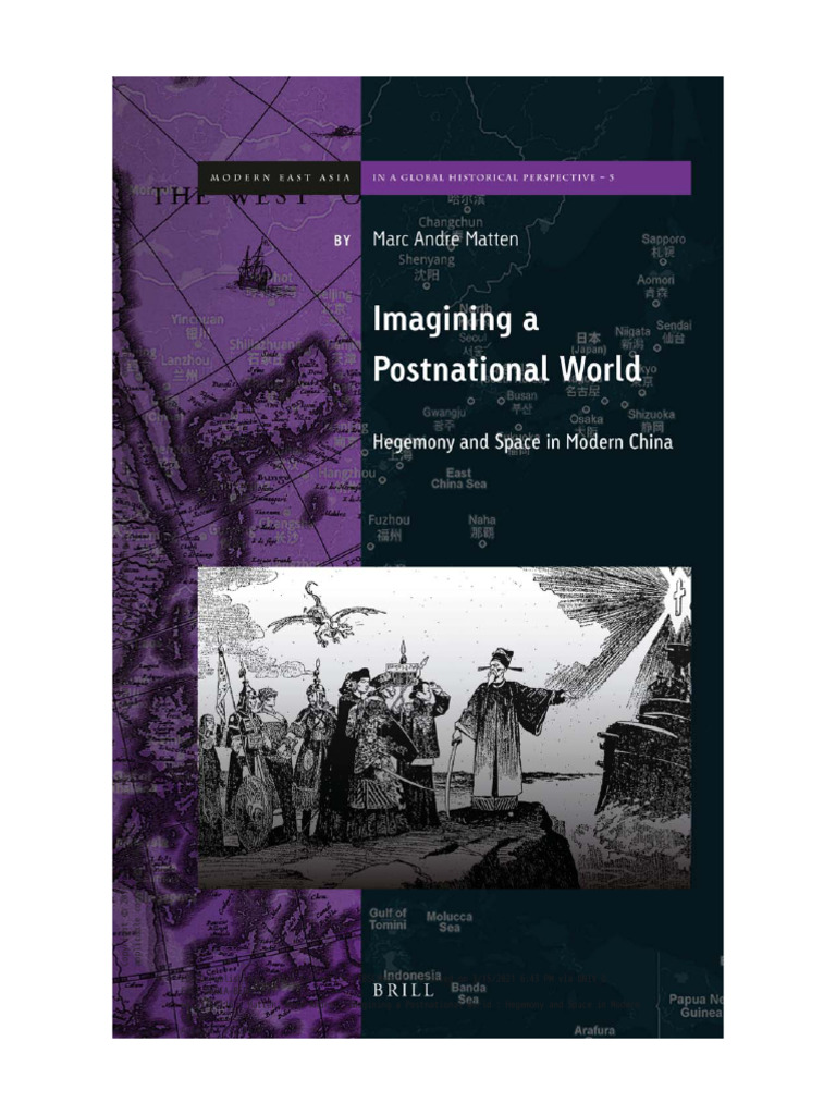 (Brill's Series On Modern East Asia in A Global Historical Perspective ...