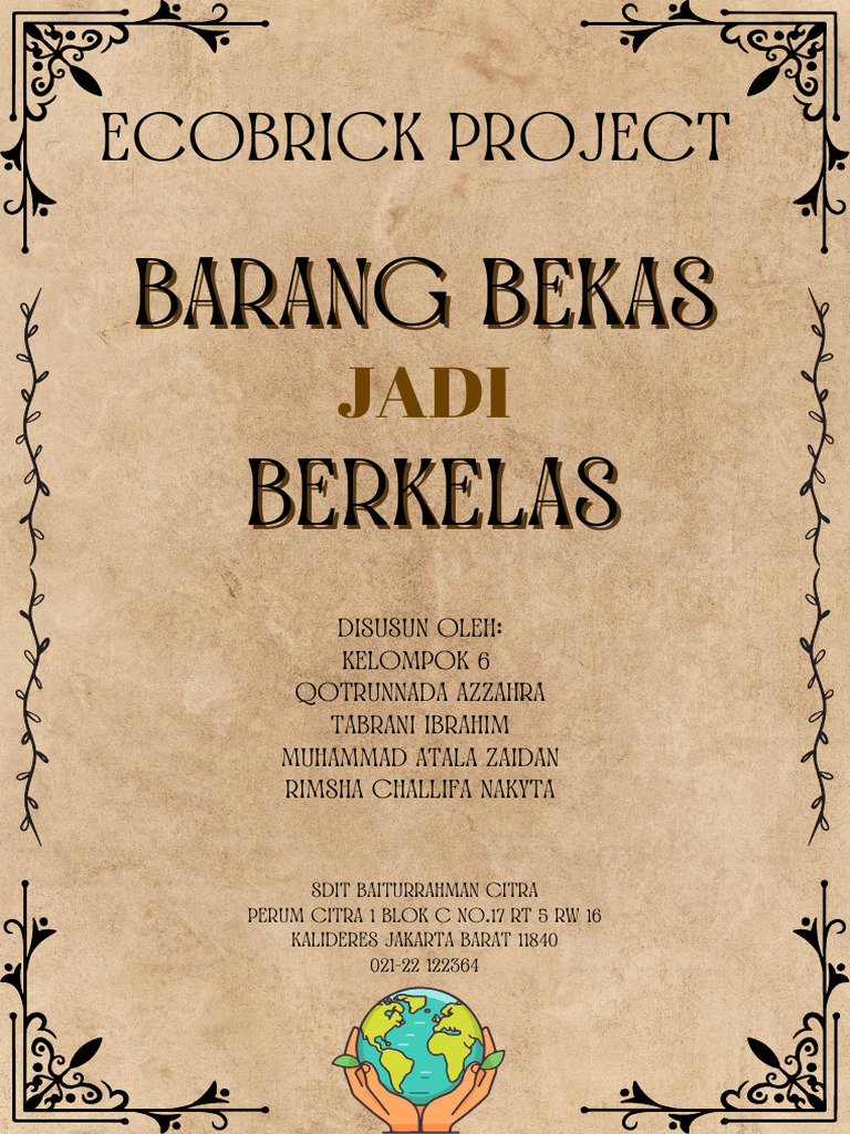 Makalah Proyek Ecobrick | PDF