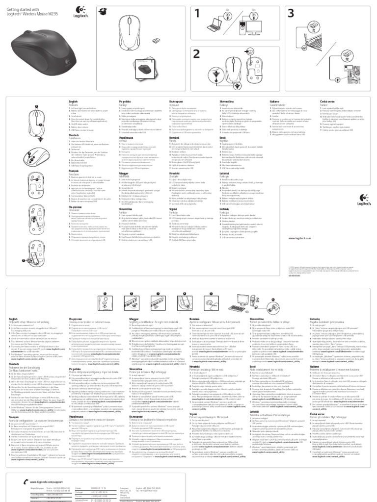 Wireless Mouse m235 GSW | PDF