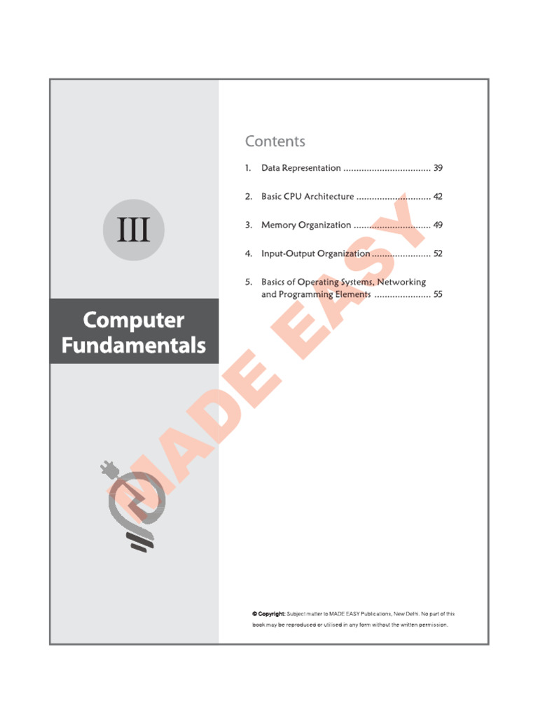 Computer Fundamentals WB Notes | PDF