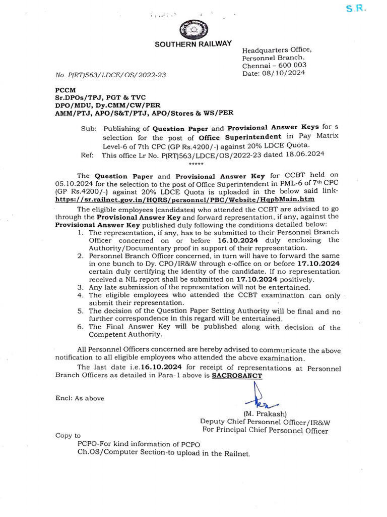 Pers Os Ldce CCBT Answerkey 08102024 | PDF