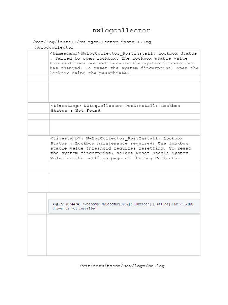 Log Collector Service | PDF | Software | Computing