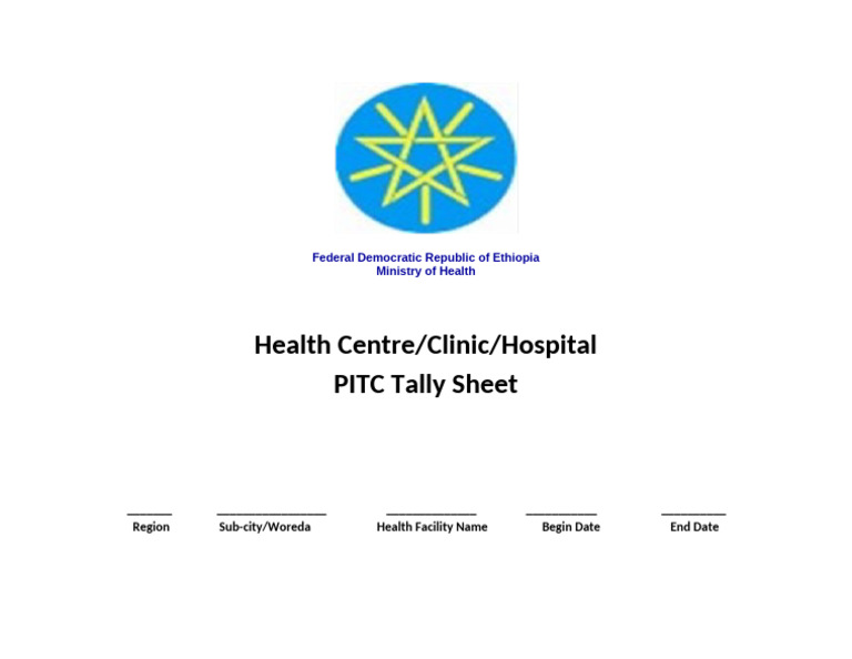 PITC Tally Sheet Cover - W | PDF