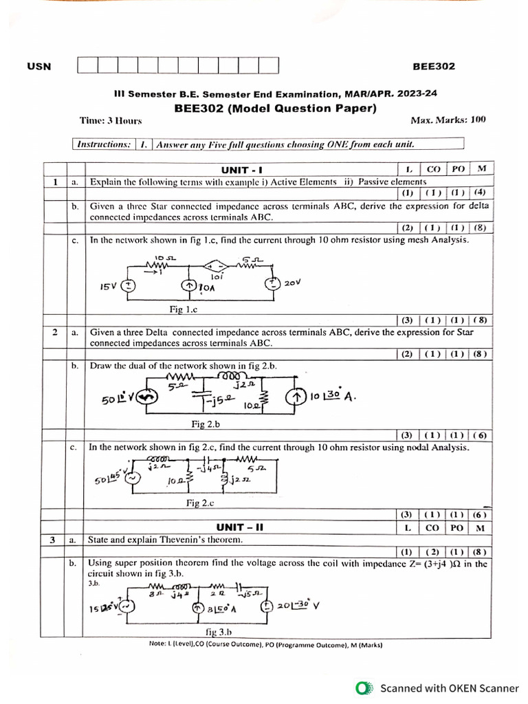Eca Module Question Paper | PDF