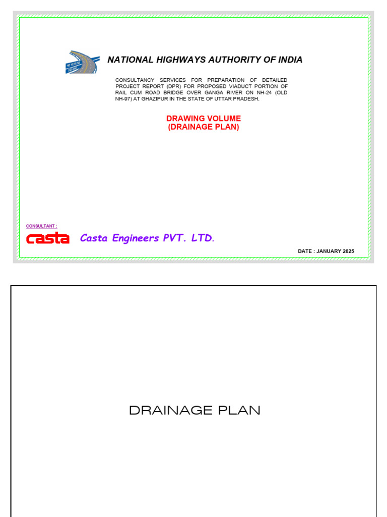 DRAINAGE PLAN | PDF