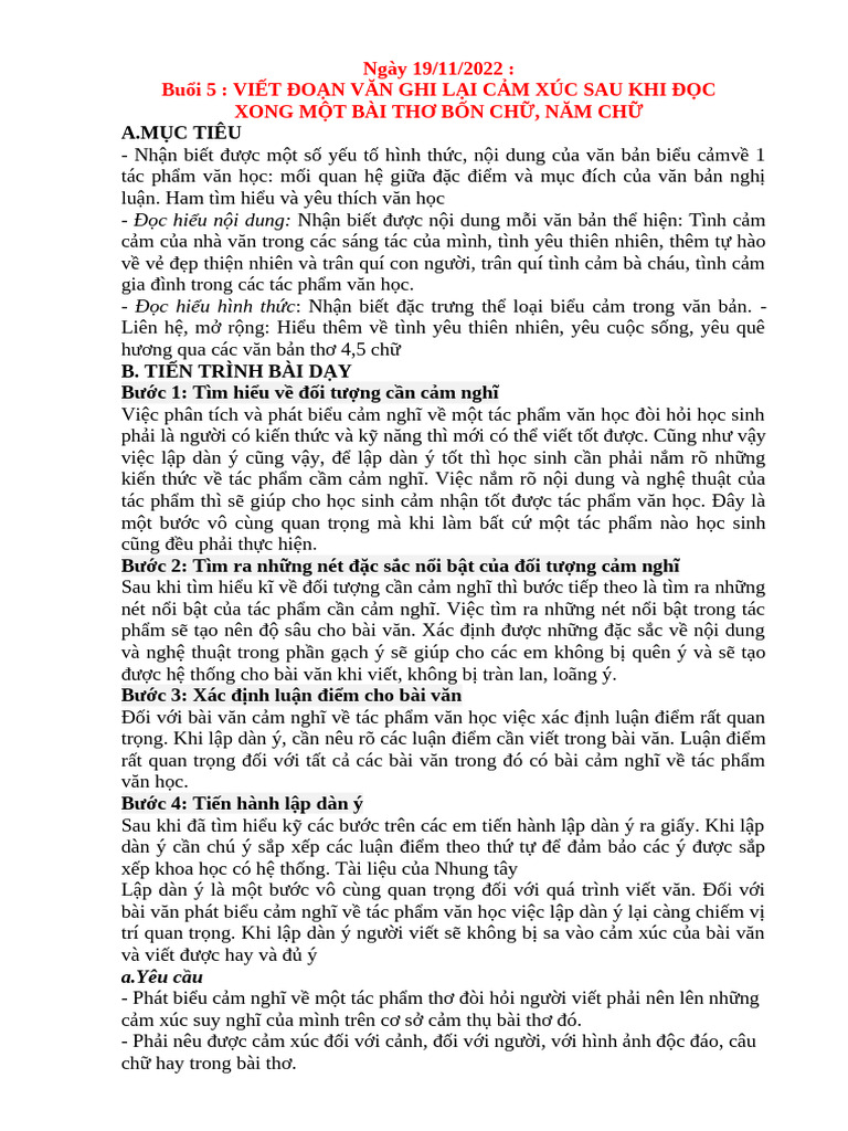 HT Văn 7 Bu I 5 | PDF