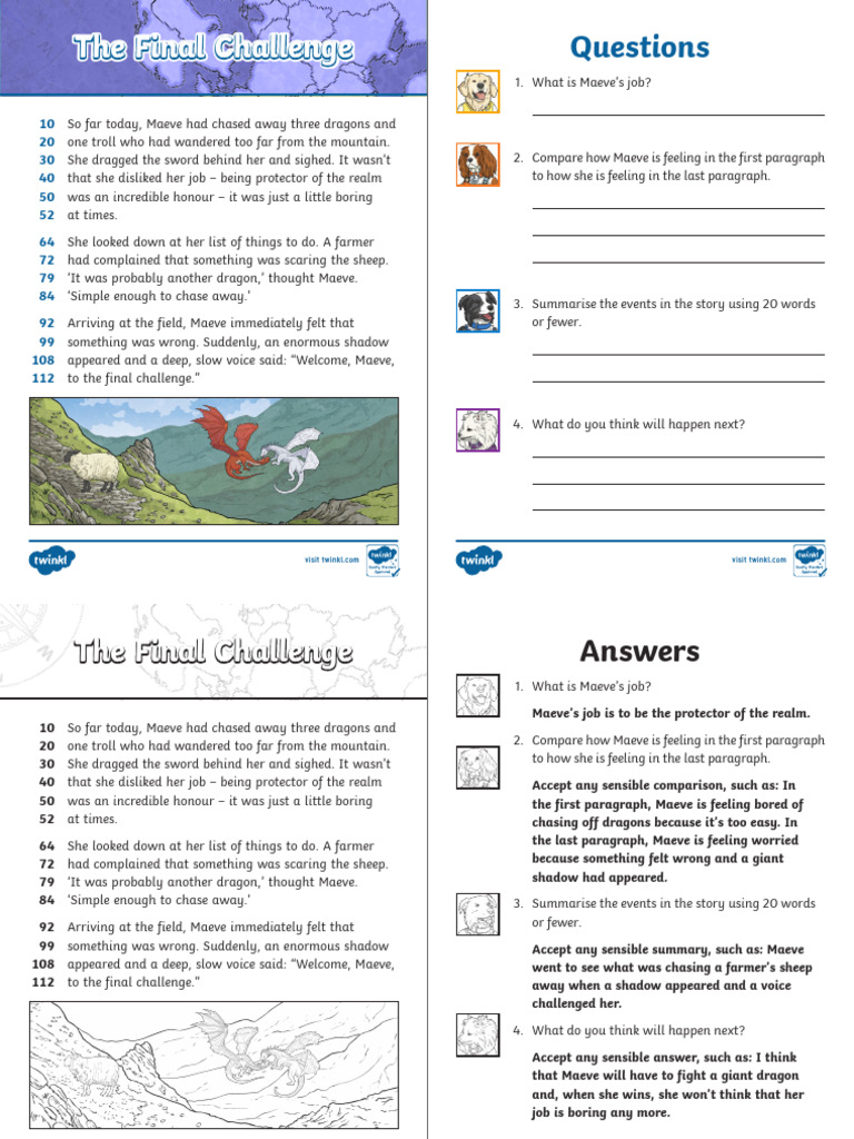 Maeve's Quest: The Final Challenge | PDF