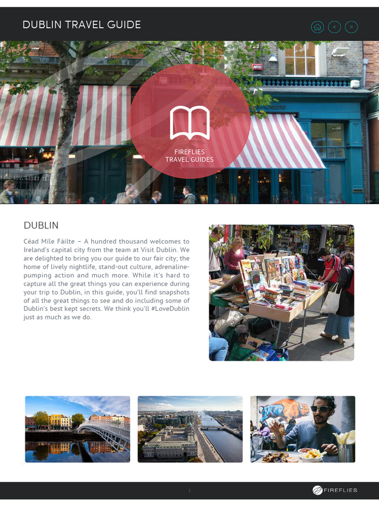 DUBLIN-English Travel Guide | PDF | Dublin | Coffeehouse