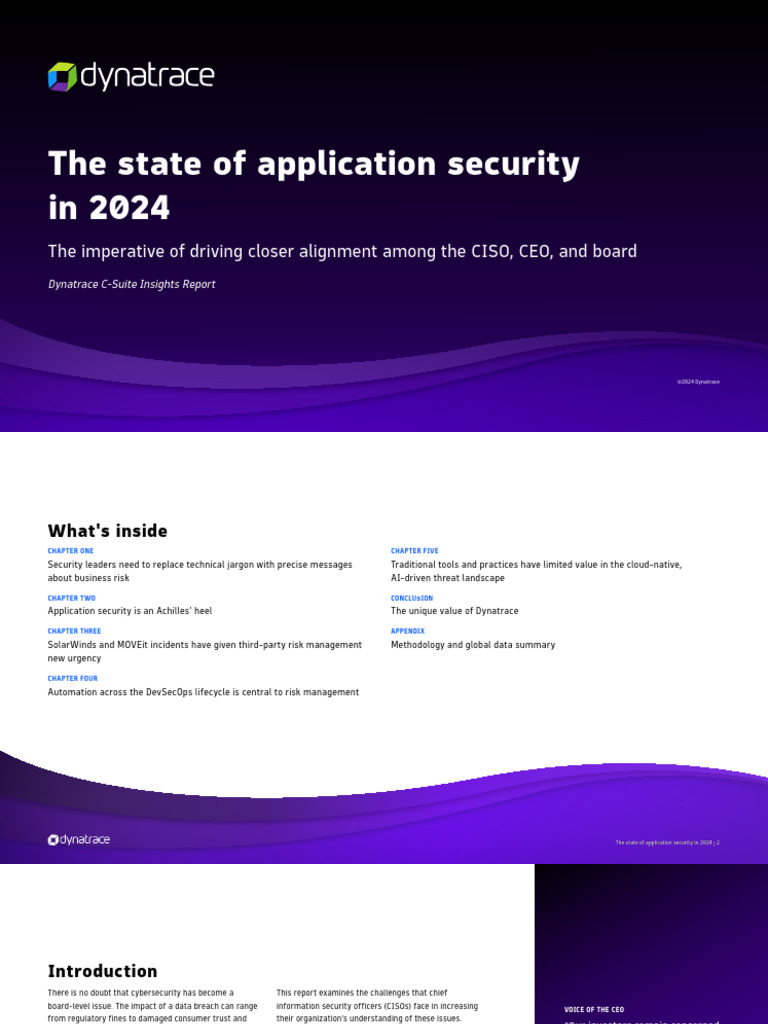appsec state 2024 | PDF | Security | Computer Security
