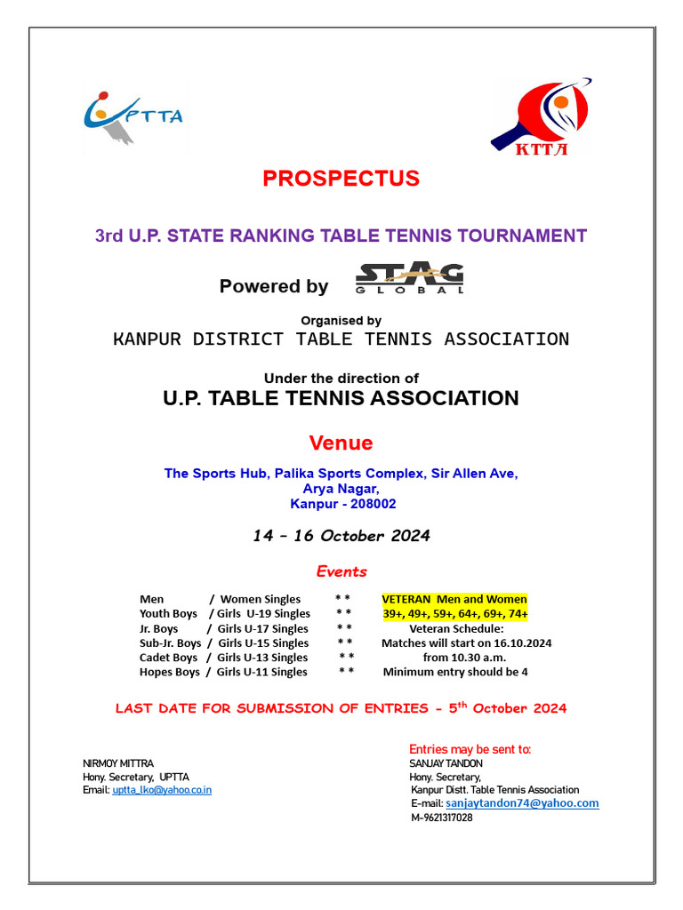 Prospectus 3rd Ranking 2024 Kanpur | PDF