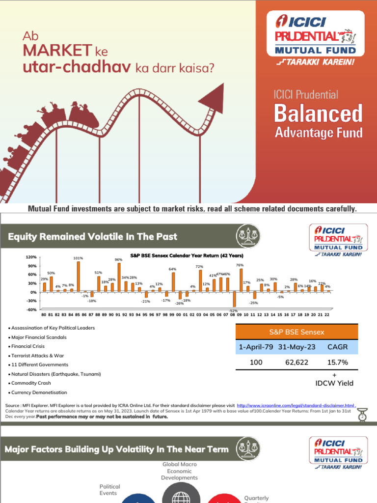 ICICI Prudential Balanced Advantage Fund: (An Open Ended Dynamic Asset Allocation Fund) | PDF ...