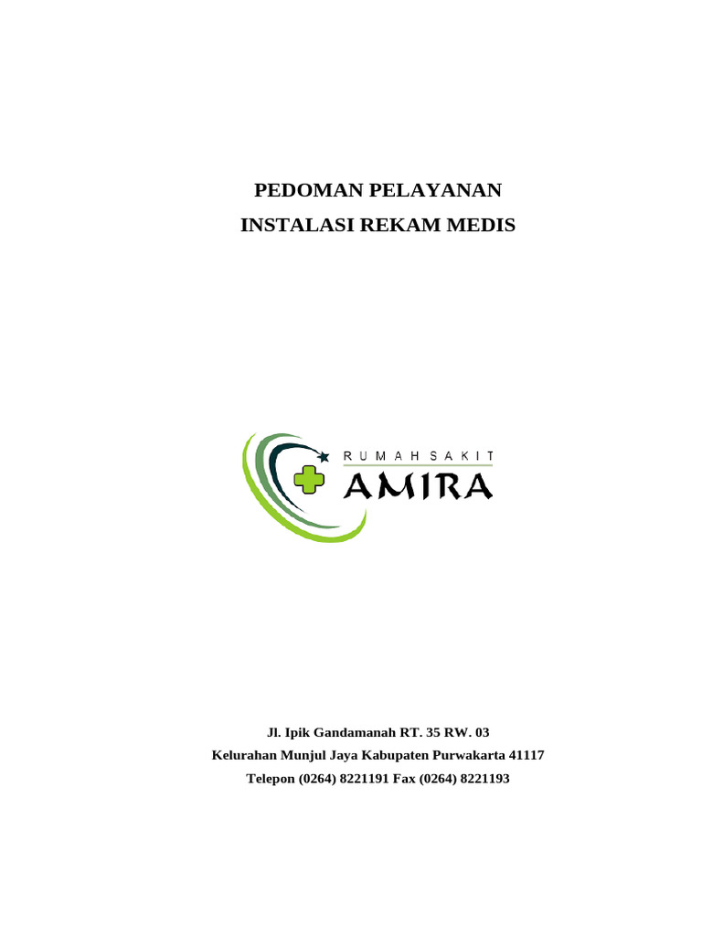 10. Pedoman Pelayanan IRM | PDF