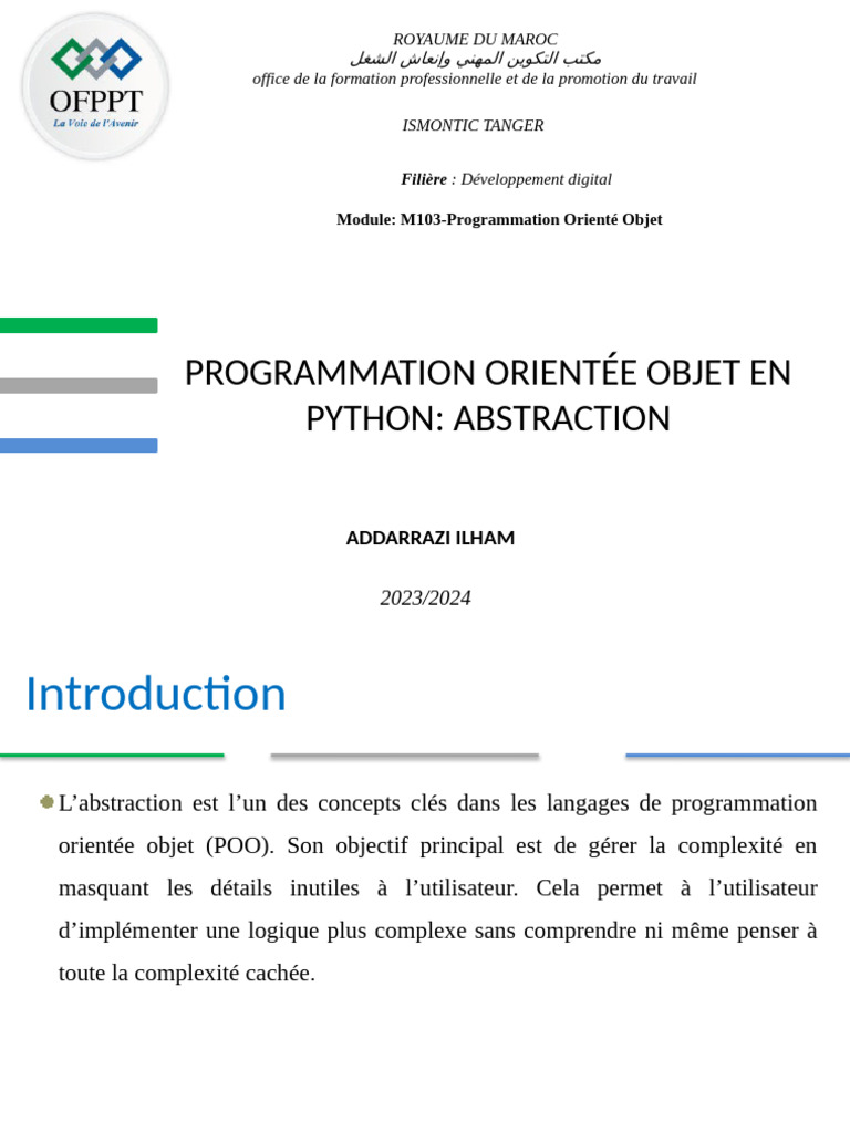 POO_4_Abstraction 1 | PDF | Classe (informatique) | Interface ...