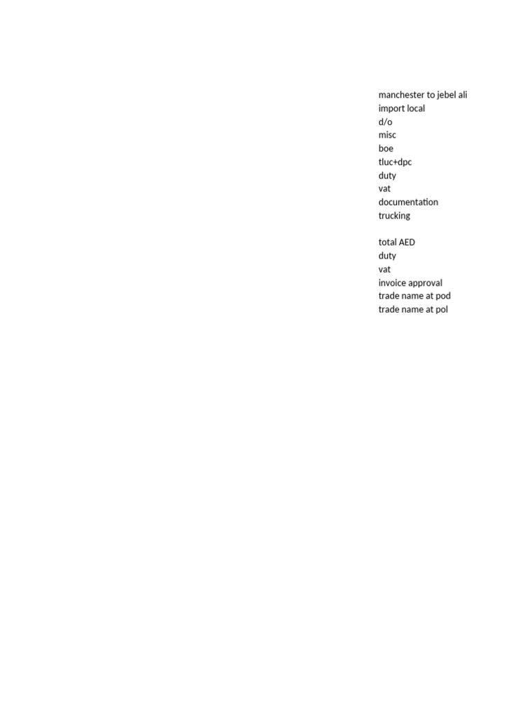 Manchester Costing C-O Umair | PDF