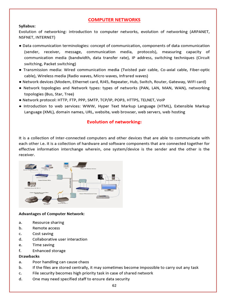 Computer Networking Study Guide | PDF | World Wide Web | Internet & Web