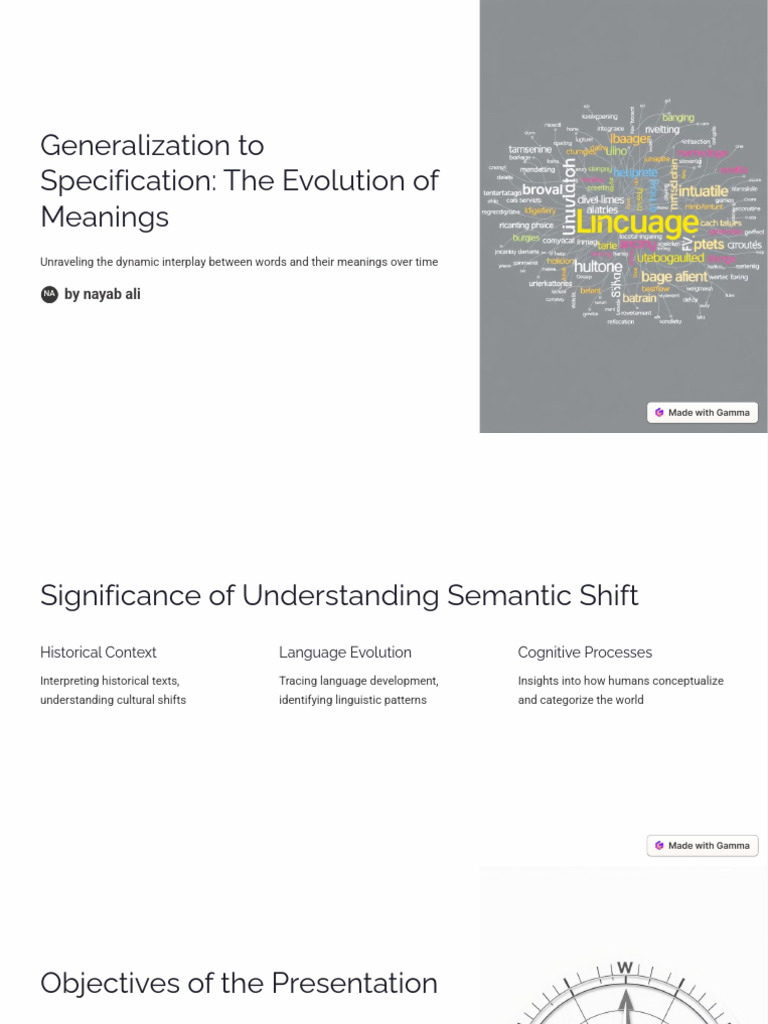 Generalization To Specification The Evolution of | PDF | Semantics ...
