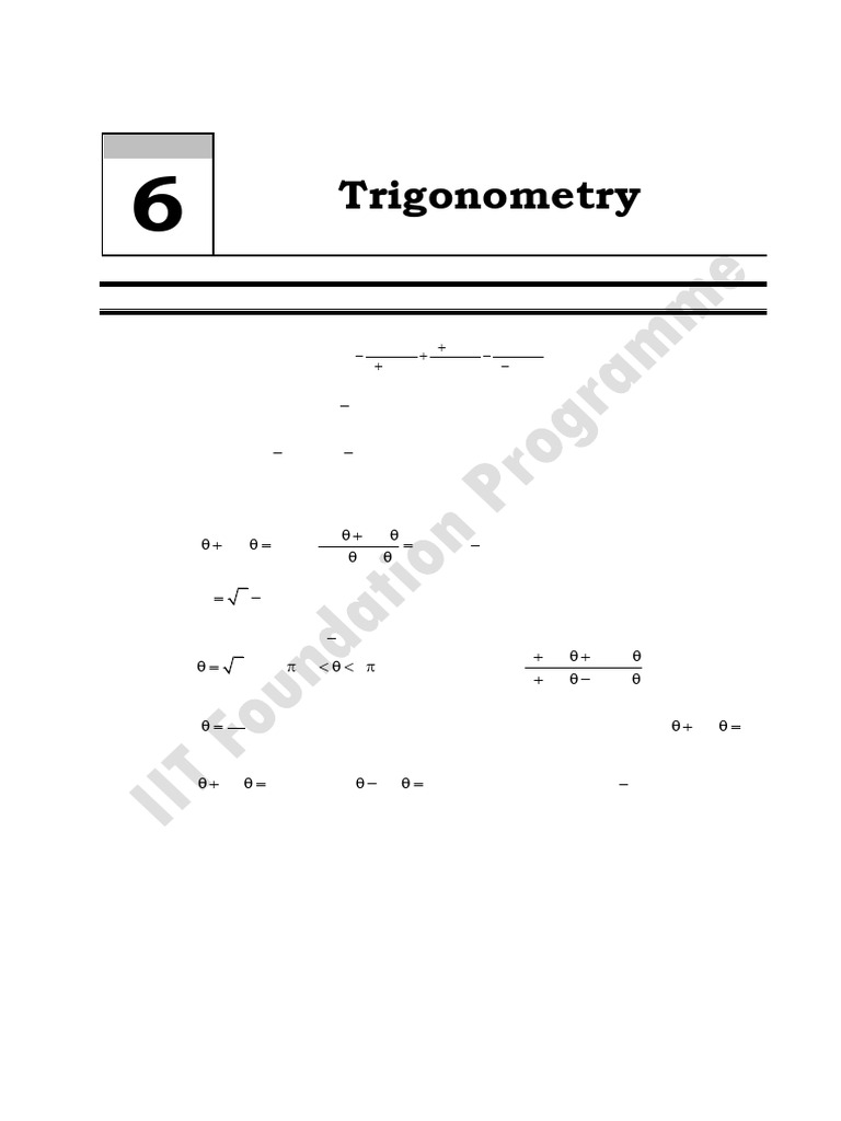 Trigonometry Problems and Solutions | PDF | Trigonometry | Trigonometric Functions