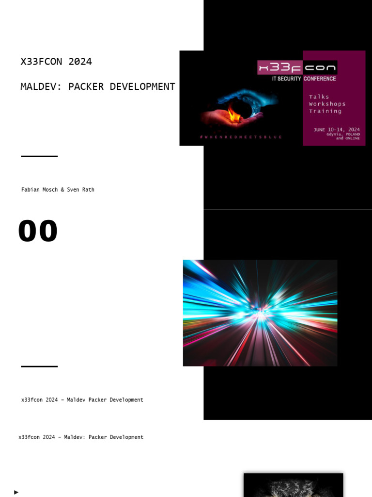 X33fcon - Offensive Packer Development | PDF | Malware | Encryption
