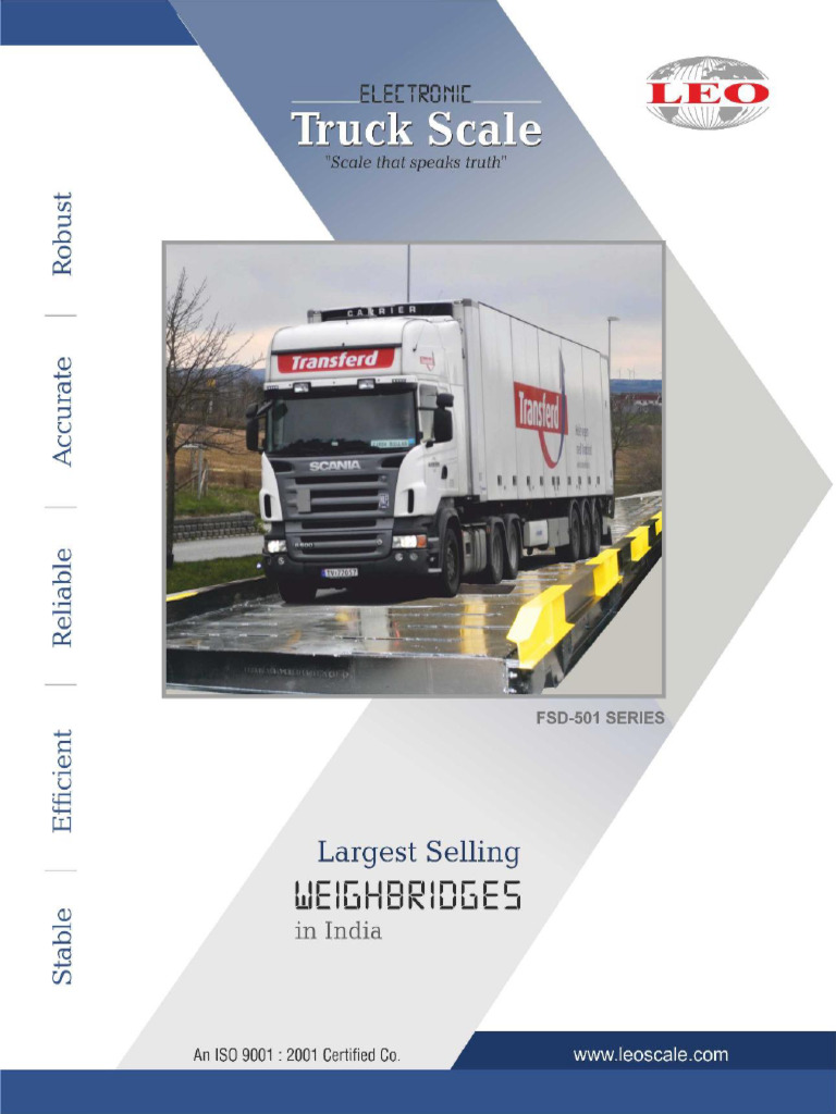 Leo Weighbridge Catalog 1 | PDF