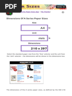 List of Paper Sizes Page Dimensions From A4 To Letter & Demy Quarto ...