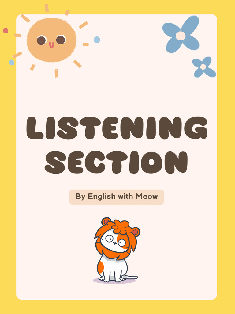 UNIT 5 LISTENING | PDF
