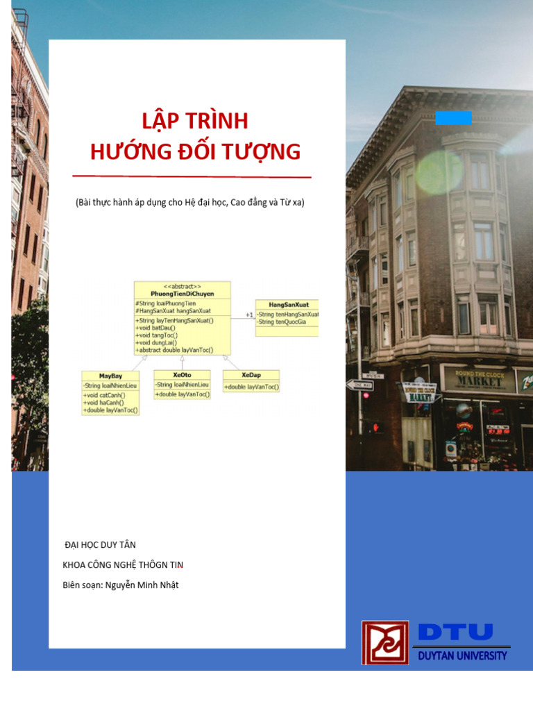 CS311 - L - P Trinh Huong Doi Tuong - Lab - 2024 | PDF