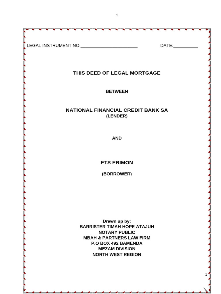 Mortgage Agreement Details | PDF | Mortgages | Foreclosure