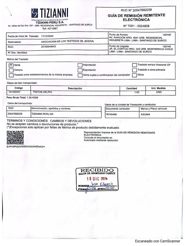 TIZIANNI 18-12-2024 | PDF