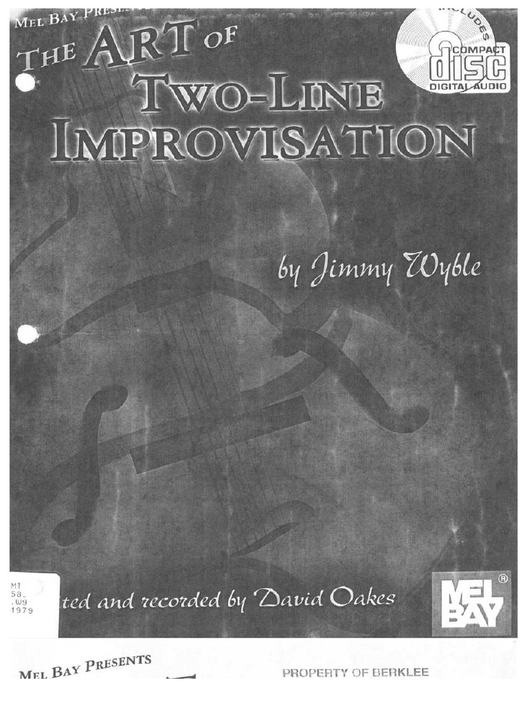 Jimmy Wyble-The Art of Two Line Improvisation | PDF