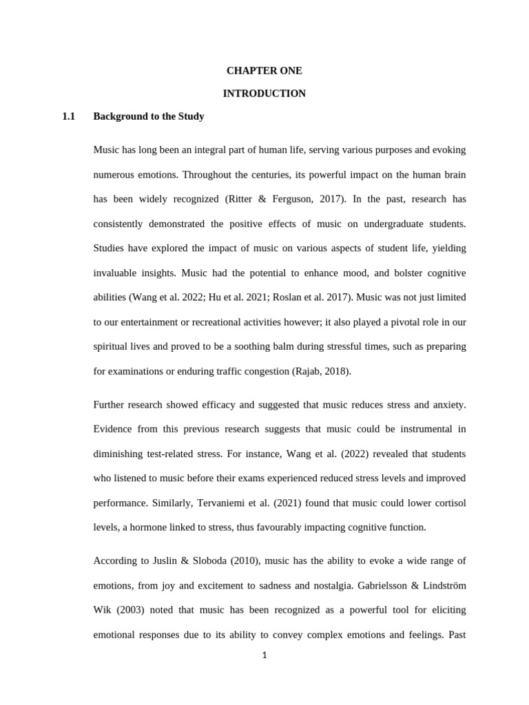 Fatima's Project Completed Chapters | PDF | Emotions | Mental Health