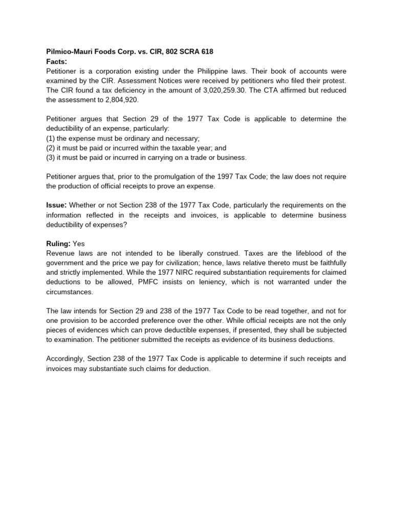 Pilmico | PDF