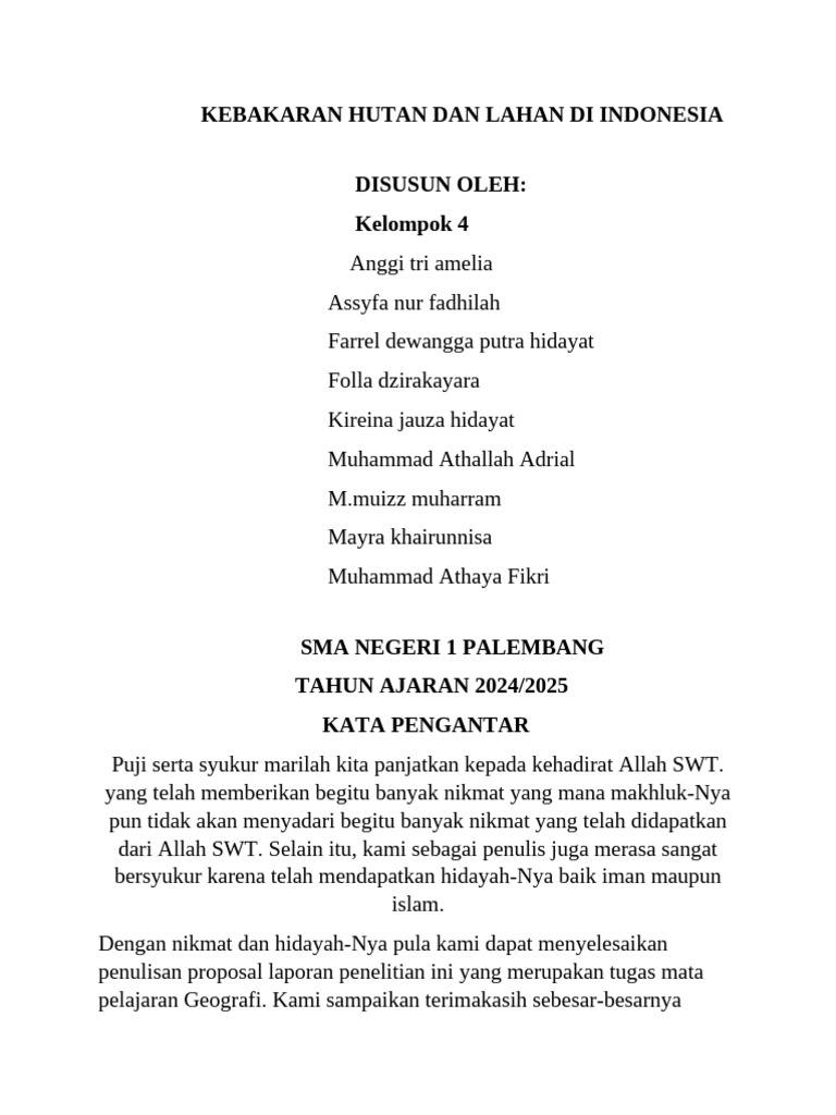 PENELITIAN KARHUTLA (2) | PDF