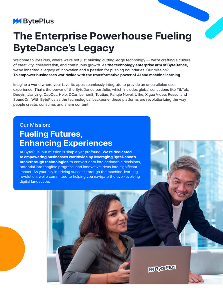 BytePlus: AI Innovation Hub of ByteDance | PDF | Artificial ...